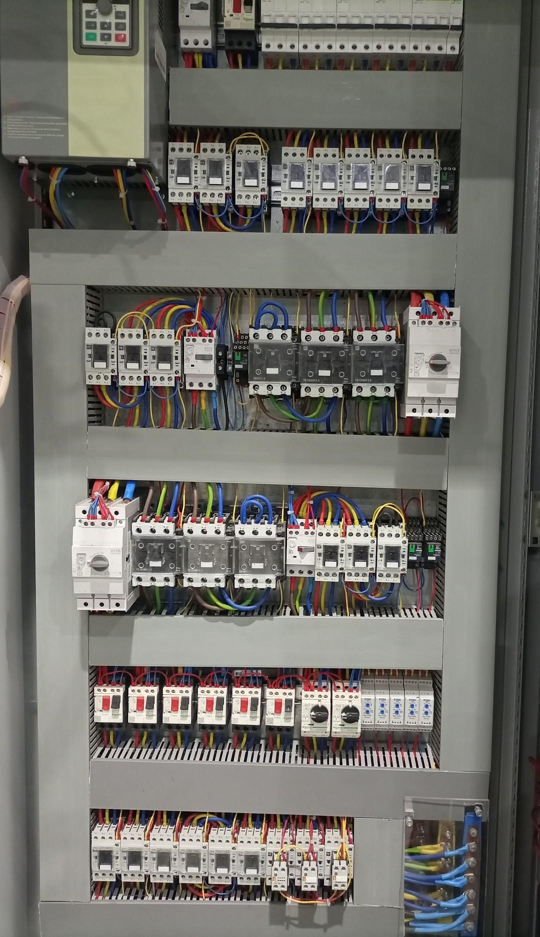 Draw electrical diagram of this control panel | Chegg.com