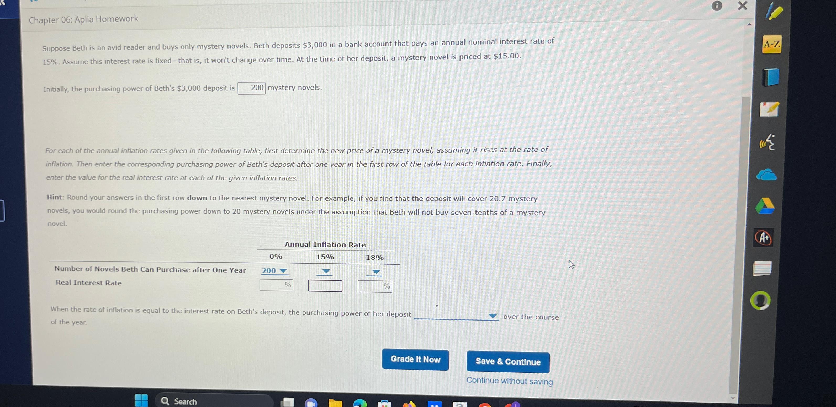 Solved Chapter 06: Aplia HomeworkSuppose Beth is an avid | Chegg.com