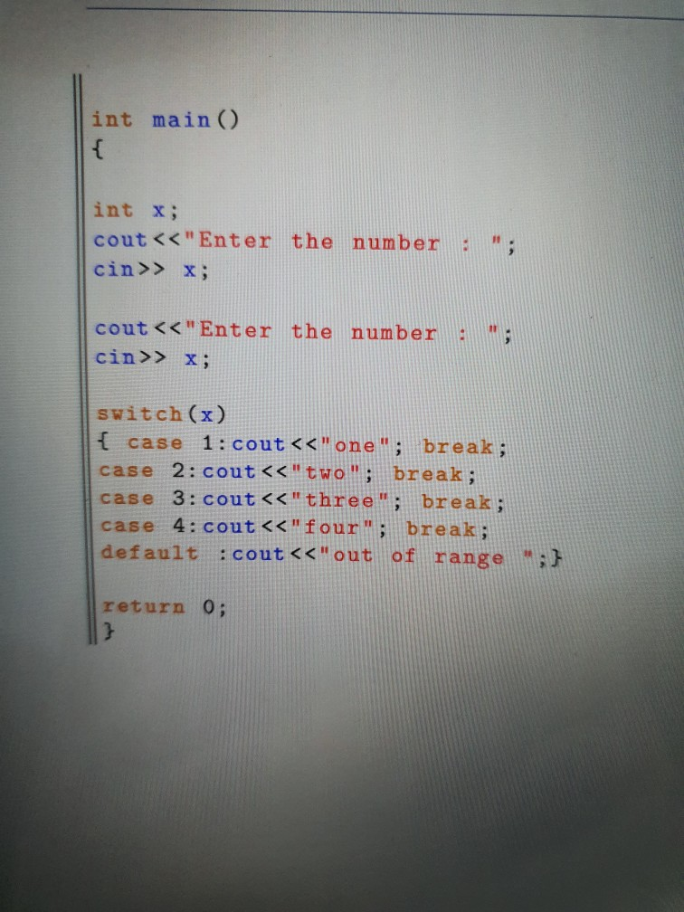 Solved Examples: CPP Codes #3 1 If statement: #include | Chegg.com