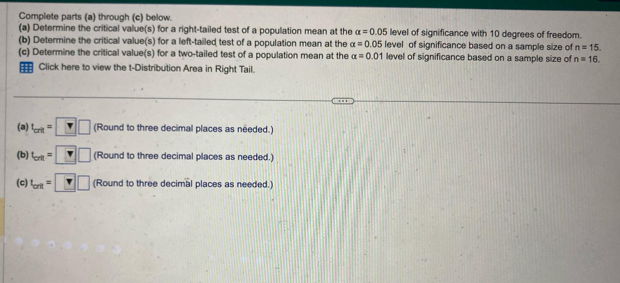 Solved Complete parts (a) ﻿through (c) ﻿below.(a) ﻿Determine | Chegg.com