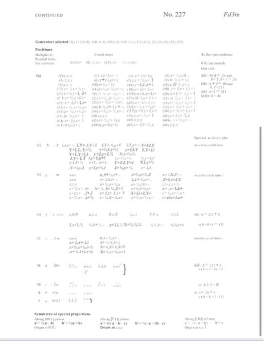 3. Plane groups: Consider plane groups with a square | Chegg.com