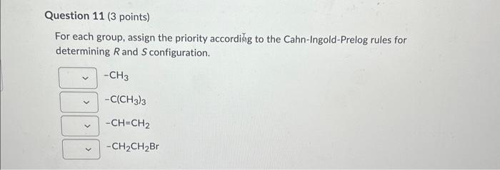 Solved Select all molecules which are chiral.For each group, | Chegg.com