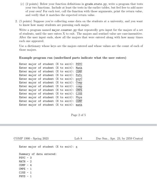Solved 1. Suppose you have your grades stored in a list of | Chegg.com