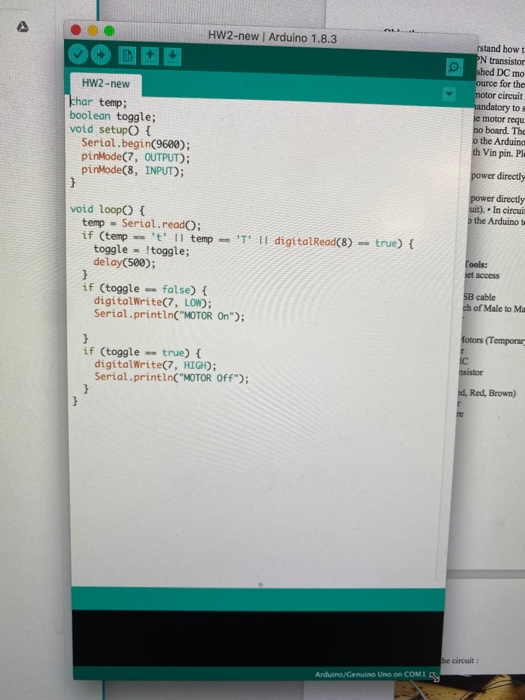 Solved plz write arduino code for this assigment using these | Chegg.com