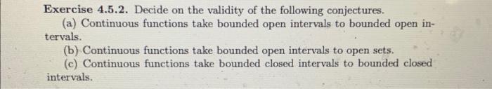 Solved Exercise 4.5.2. Decide on the validity of the | Chegg.com