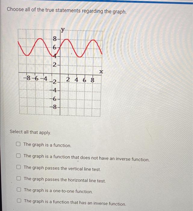 Solved Choose all of the true statements regarding the | Chegg.com