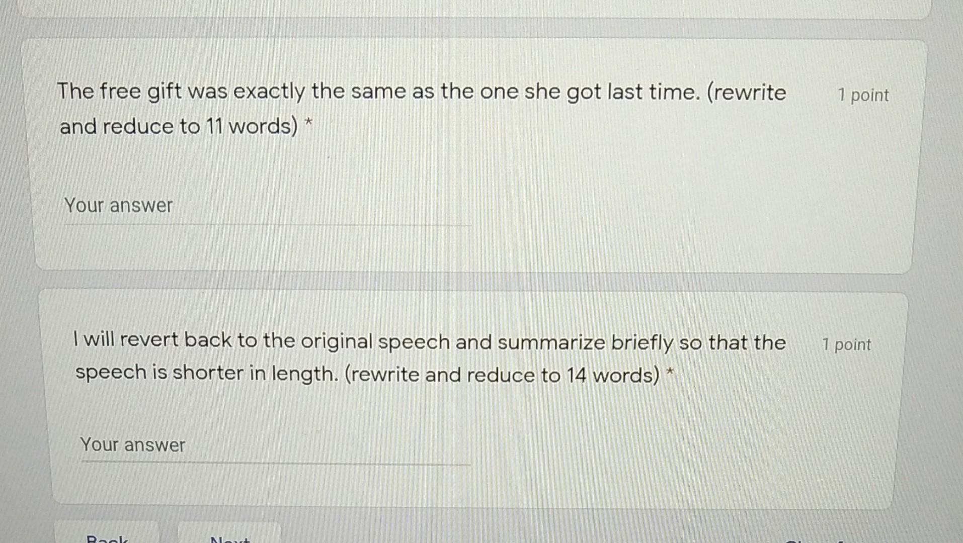 Solved Rewrite or revise the sentences below so that they | Chegg.com