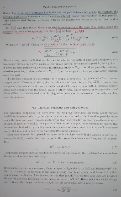 Solved (مره الن) guda The relation da = 0 defines what we | Chegg.com
