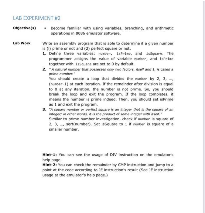 Solved - Become familiar with using variables, branching, | Chegg.com