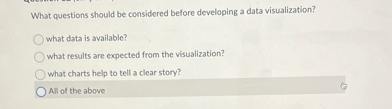 Solved What questions should be considered before developing | Chegg.com