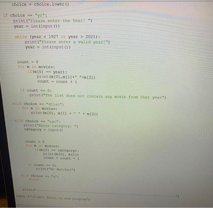 Solved I Need A Code In Python Please Basically I Will