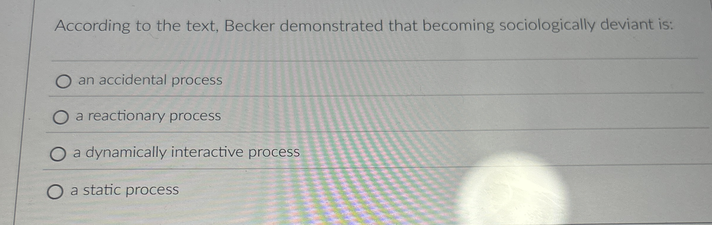 Solved According to the text, Becker demonstrated that | Chegg.com