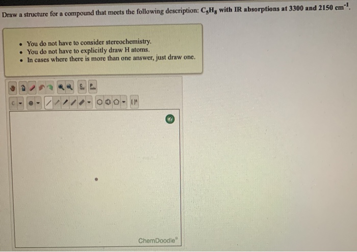 Solved Draw a structure for a compound that meets the | Chegg.com