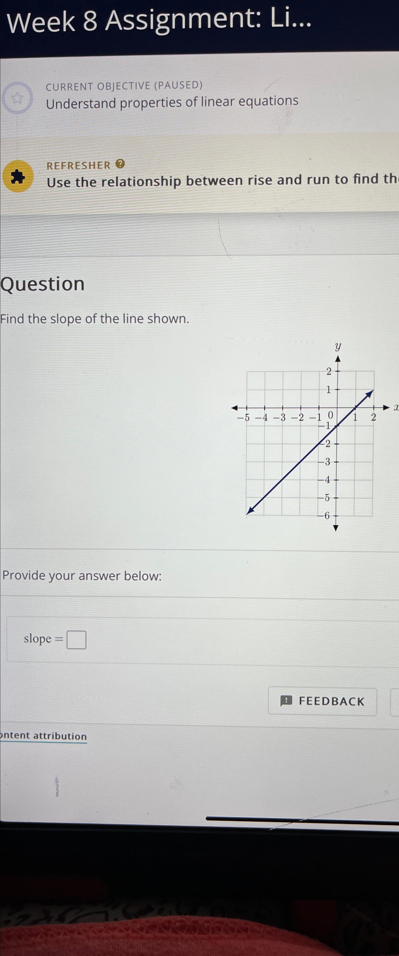 Solved Week 8 ﻿Assignment: Li...CURRENT OBJECTIVE | Chegg.com