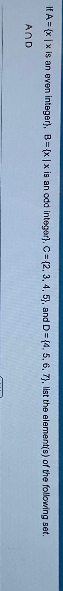 Solved If is an even integer | Chegg.com