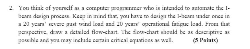 Solved 2. You think of yourself as a computer programmer who | Chegg.com