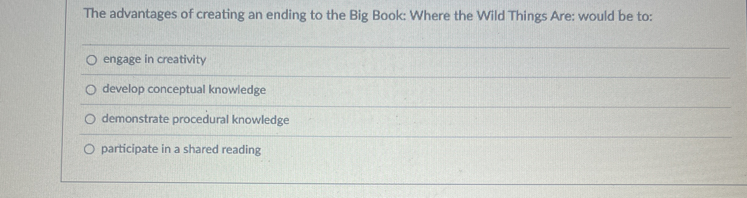 Solved The advantages of creating an ending to the Big Book: | Chegg.com