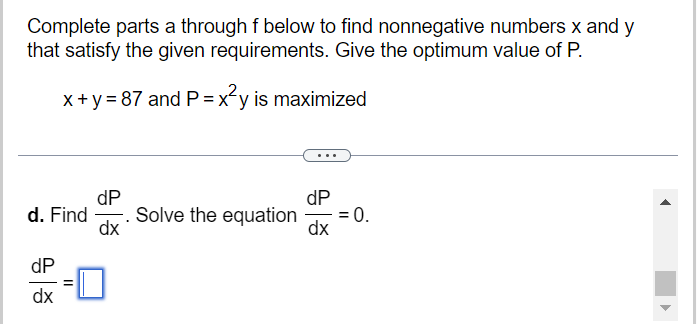 Solved Complete parts a through f ﻿below to find nonnegative | Chegg.com