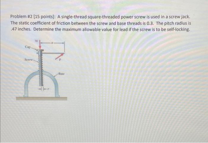 Solved Problem \#2 [15 points]: A single-thread | Chegg.com