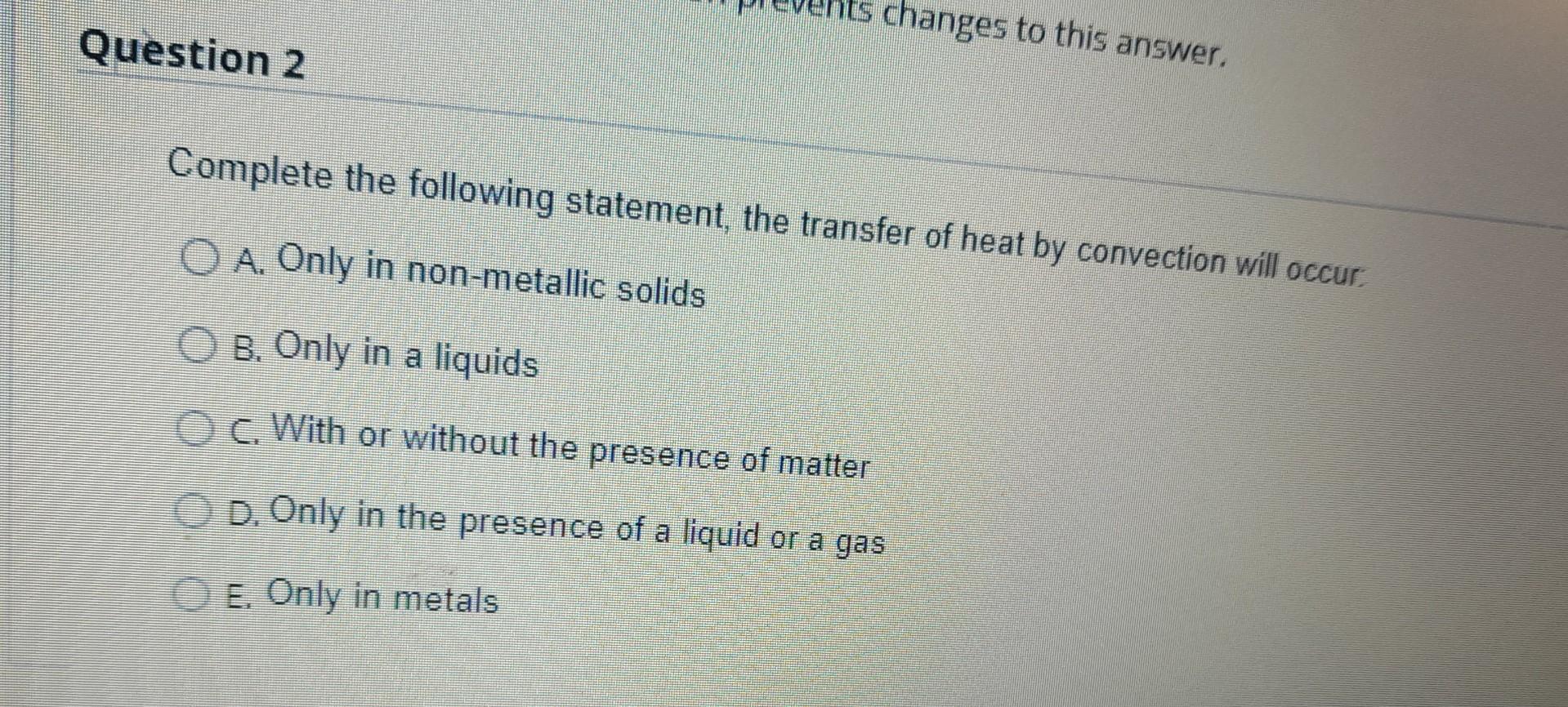 Solved Complete the following statement, the transfer of | Chegg.com