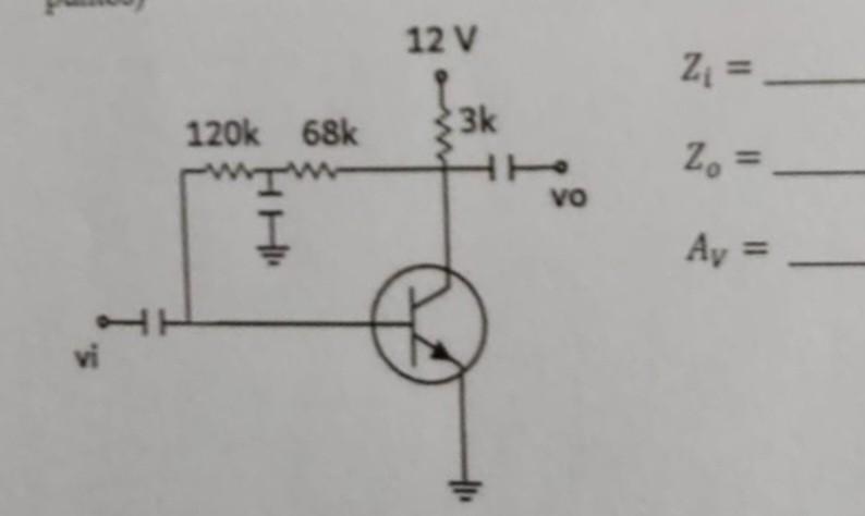 Solved For the circuit shown in the figure, determine the | Chegg.com