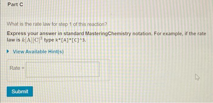 Solved Order and rate law of a reaction The overall order of | Chegg.com