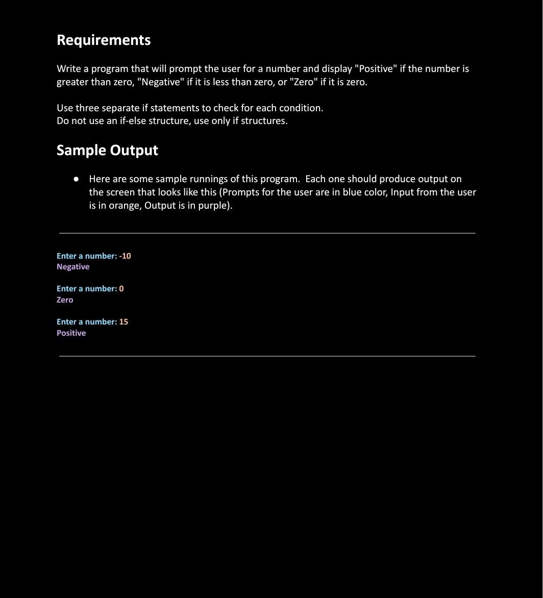 Solved Lab requirements: Lab 6.1.docx Write the code for | Chegg.com