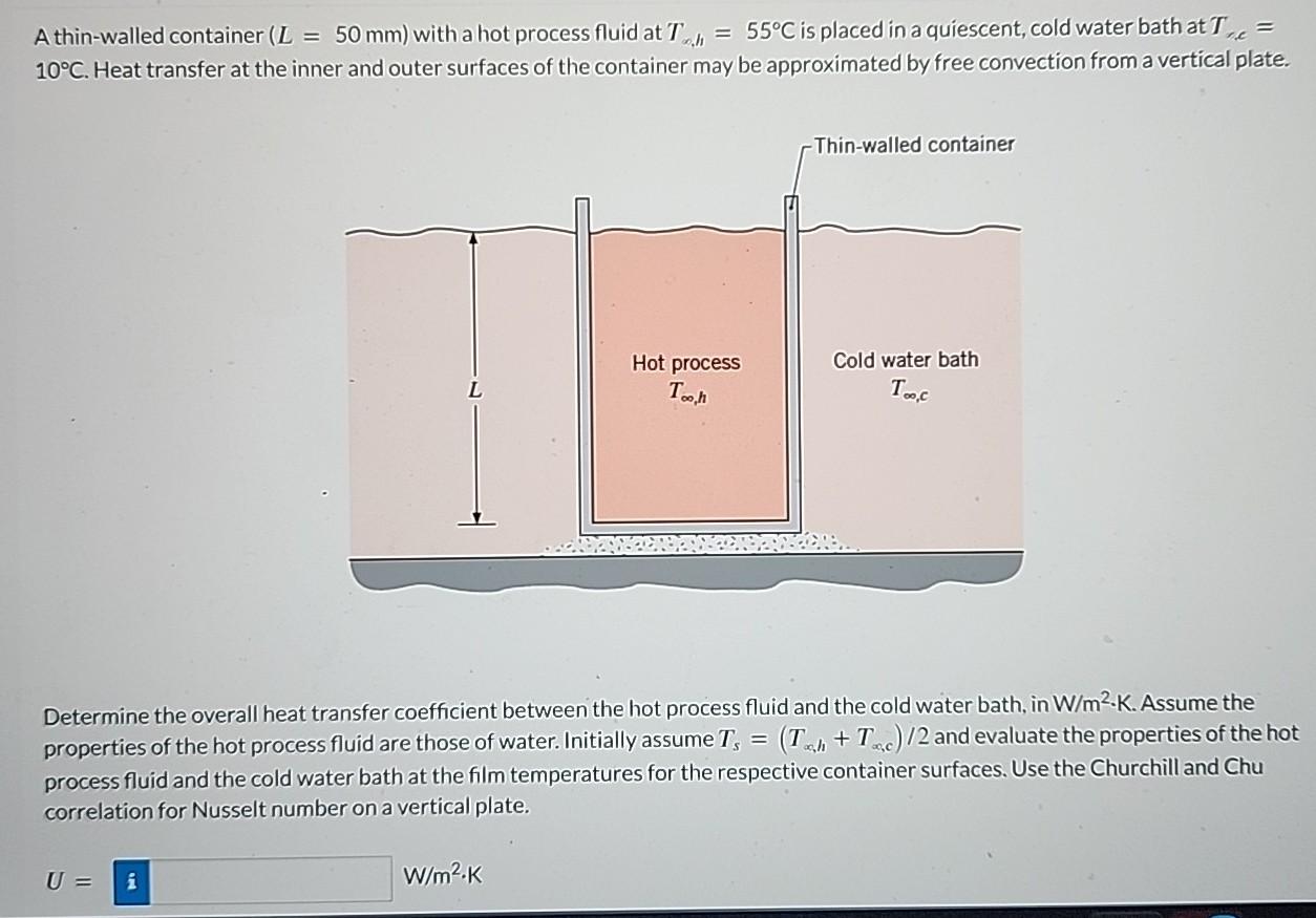 Solved A thin-walled container | Chegg.com