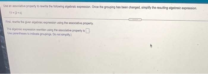 Solved Use the commutative property of addition to write an | Chegg.com