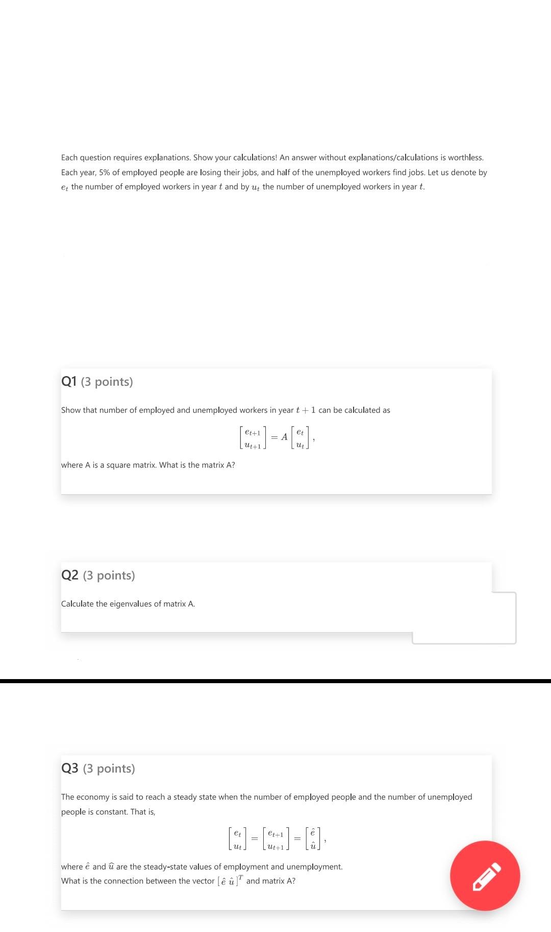 Solved please do only Q 3 with full explanation without | Chegg.com