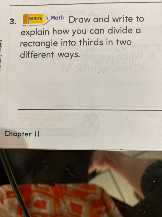 Solved 3. WRITE Math Draw and write to explain how you can | Chegg.com