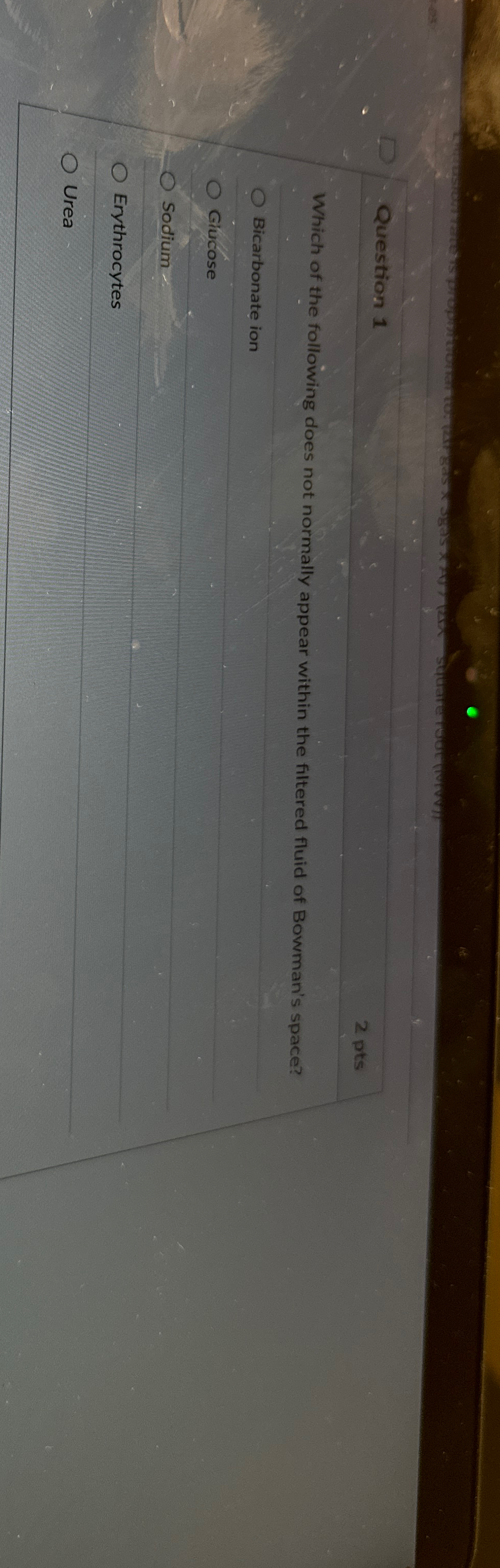 Solved Question 12 ﻿ptsWhich of the following does not | Chegg.com