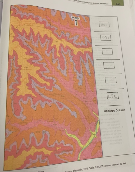 244 Physical Geology Name EXERCISE 23A Section | Chegg.com