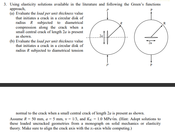 Solved Using elasticity solutions available in the | Chegg.com