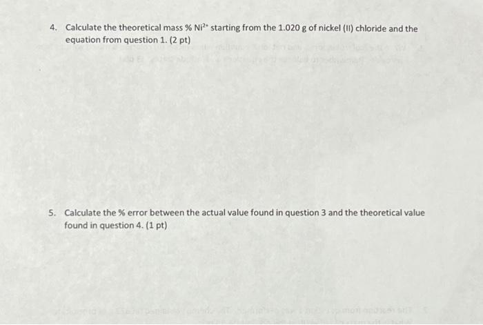 Solved 1. Write the molecular, ionic, and net ionic equation | Chegg.com