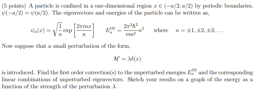 Solved Two identical, non-interacting particles of mass m | Chegg.com