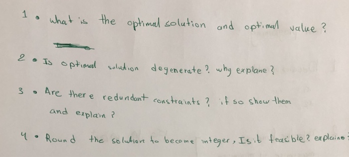 Solved 2. Graphical solution method. 30 marks Consider the | Chegg.com