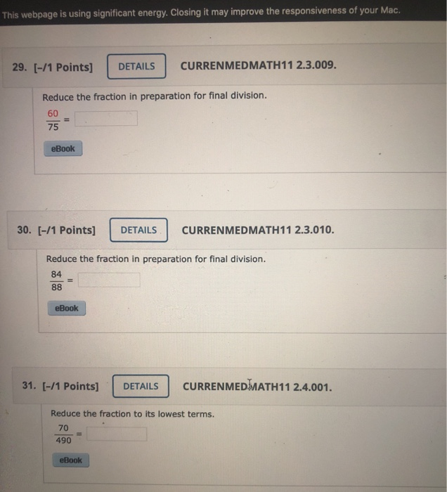 Solved This webpage is using significant energy. Closing it | Chegg.com