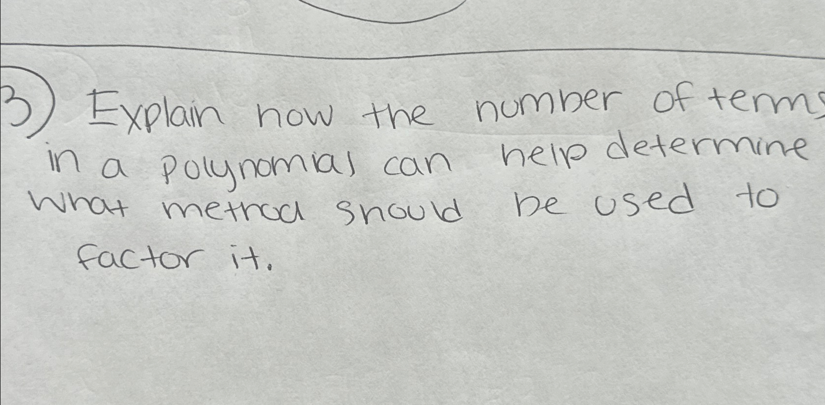 Solved Explain now the number of term in a polynomial can | Chegg.com