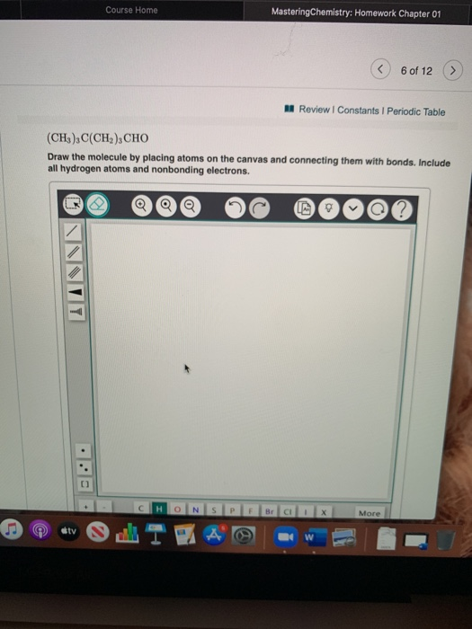 Solved Course Home MasteringChemistry: Homework Chapter 01 6 | Chegg.com