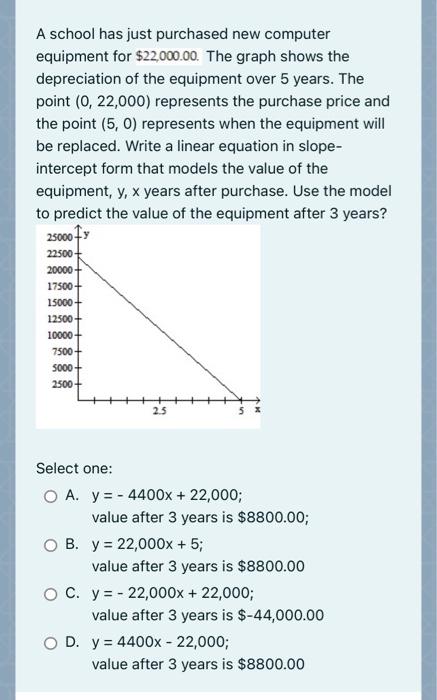Solved A school has just purchased new computer equipment | Chegg.com