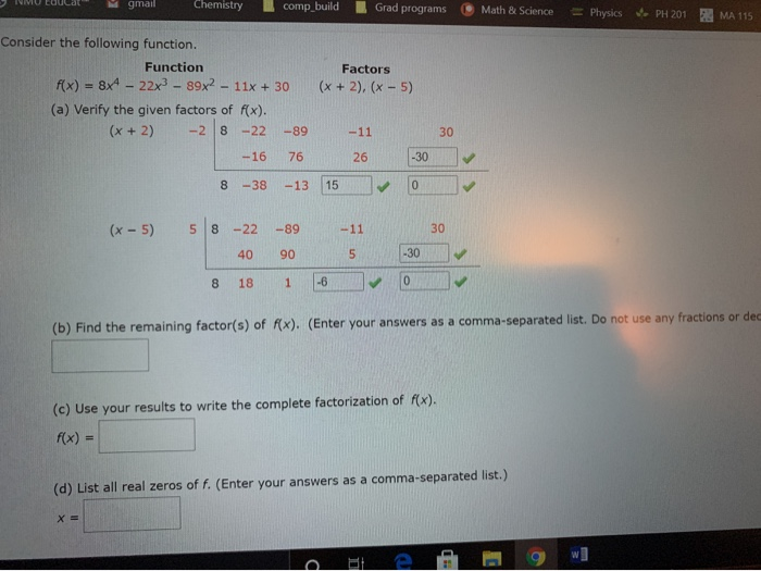 Solved gmail Chemistry comp_build Grad programs Math & | Chegg.com