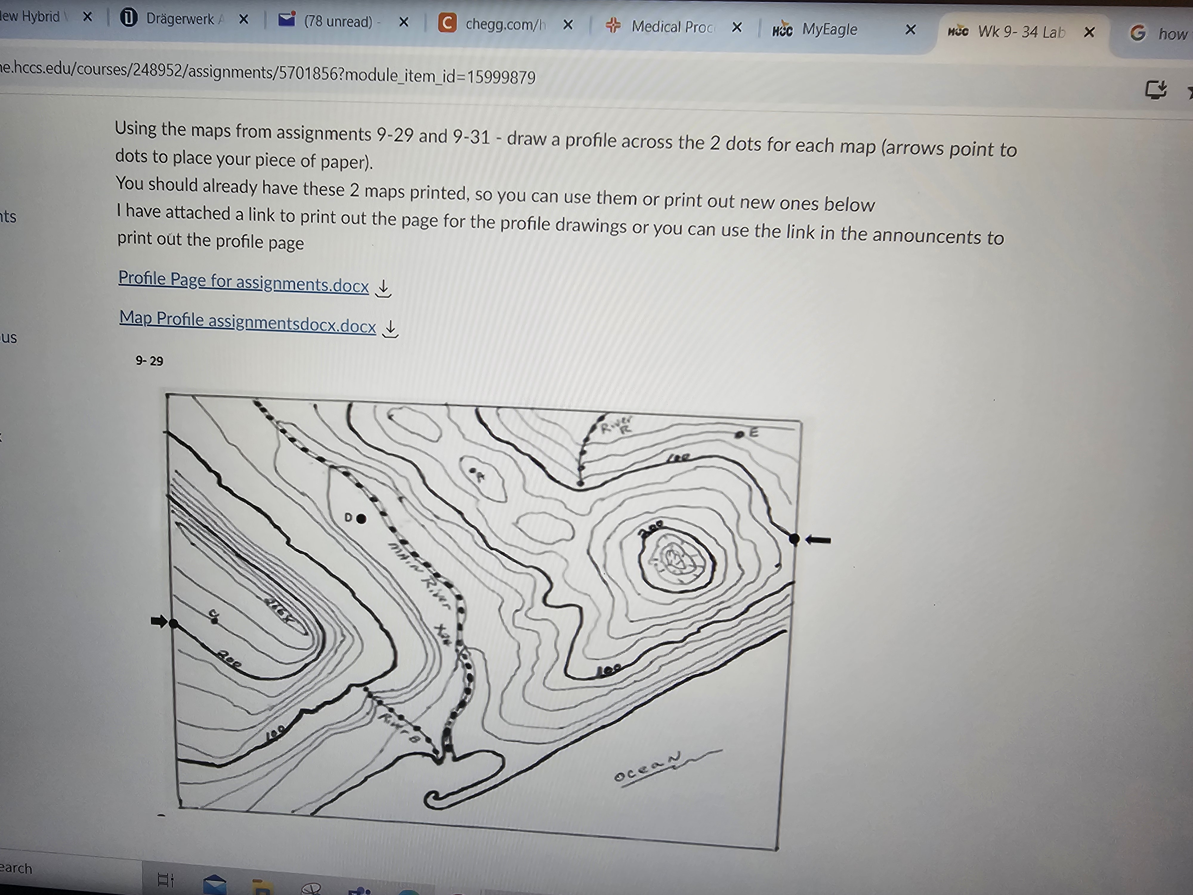 Solved Using the maps from assignments 9-29 ﻿and 9-31 - | Chegg.com