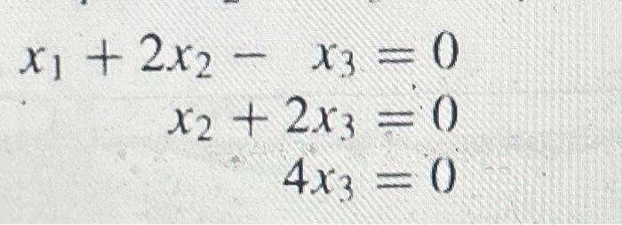 Solved In Exercises 19-22, determine by inspection whether | Chegg.com