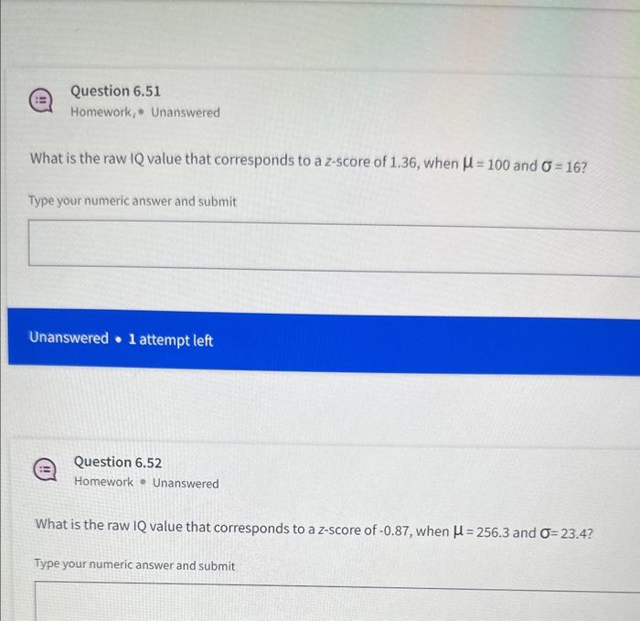 Solved What is the raw 1Q value that corresponds to a | Chegg.com