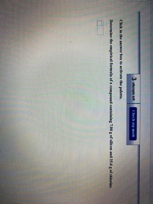 Solved 3 attempts left Check my work Click in the answer box | Chegg.com