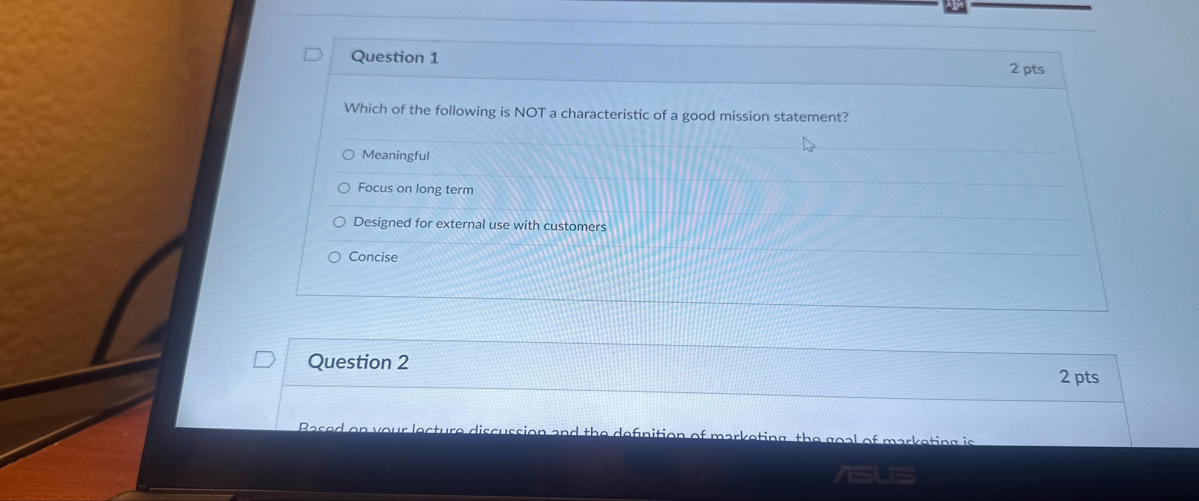 Solved Question 1Which of the following is NOT a | Chegg.com