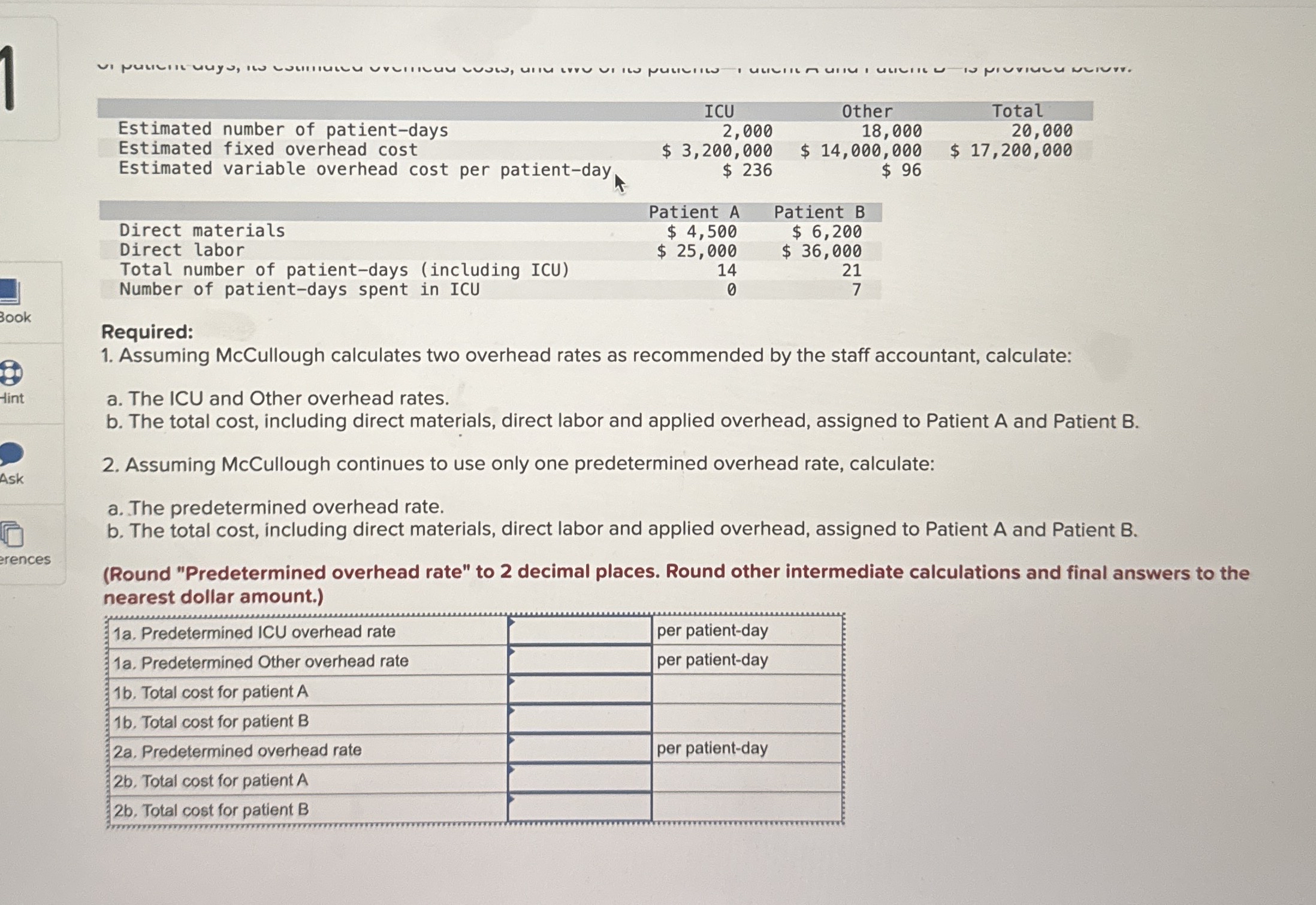 \table[[,ICU Other,Total],[Estimated number of | Chegg.com