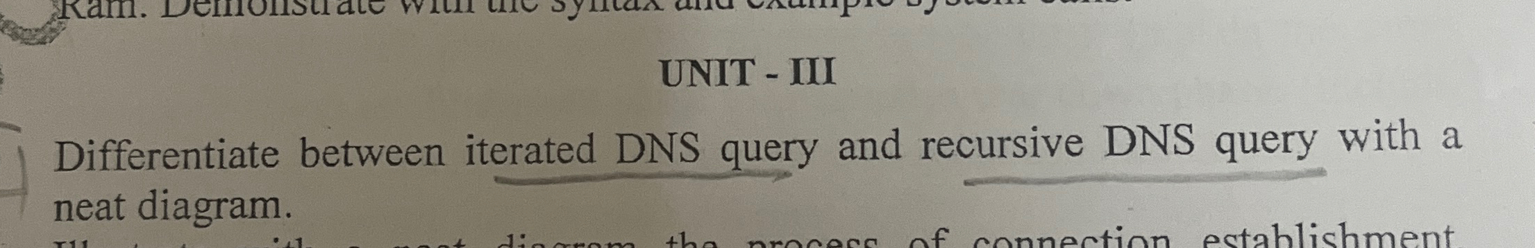 Solved Differentiate between iterated DNS query and | Chegg.com