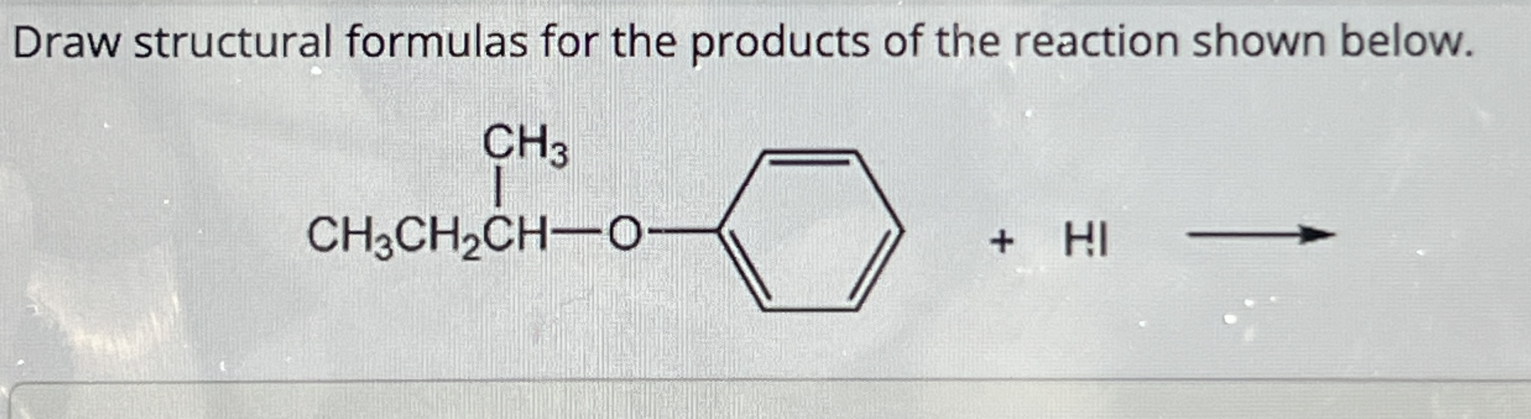 Solved Draw structural formulas for the products of the | Chegg.com